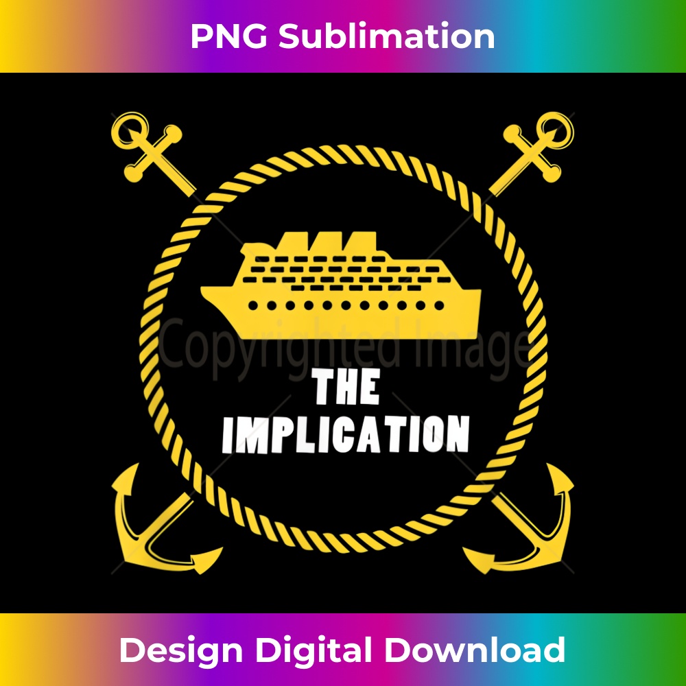 The Implication Black Boat T 1 - PNG Transparent Sublimation | Inspire ...