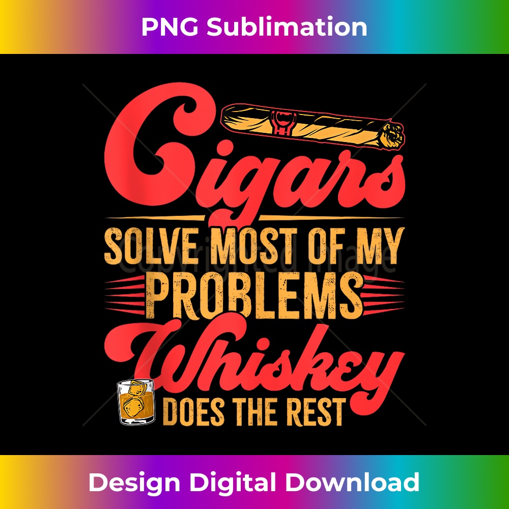Funny Cigar Whiskey Lover Graphic and Men Cigar Smoker - Sub | Inspire ...