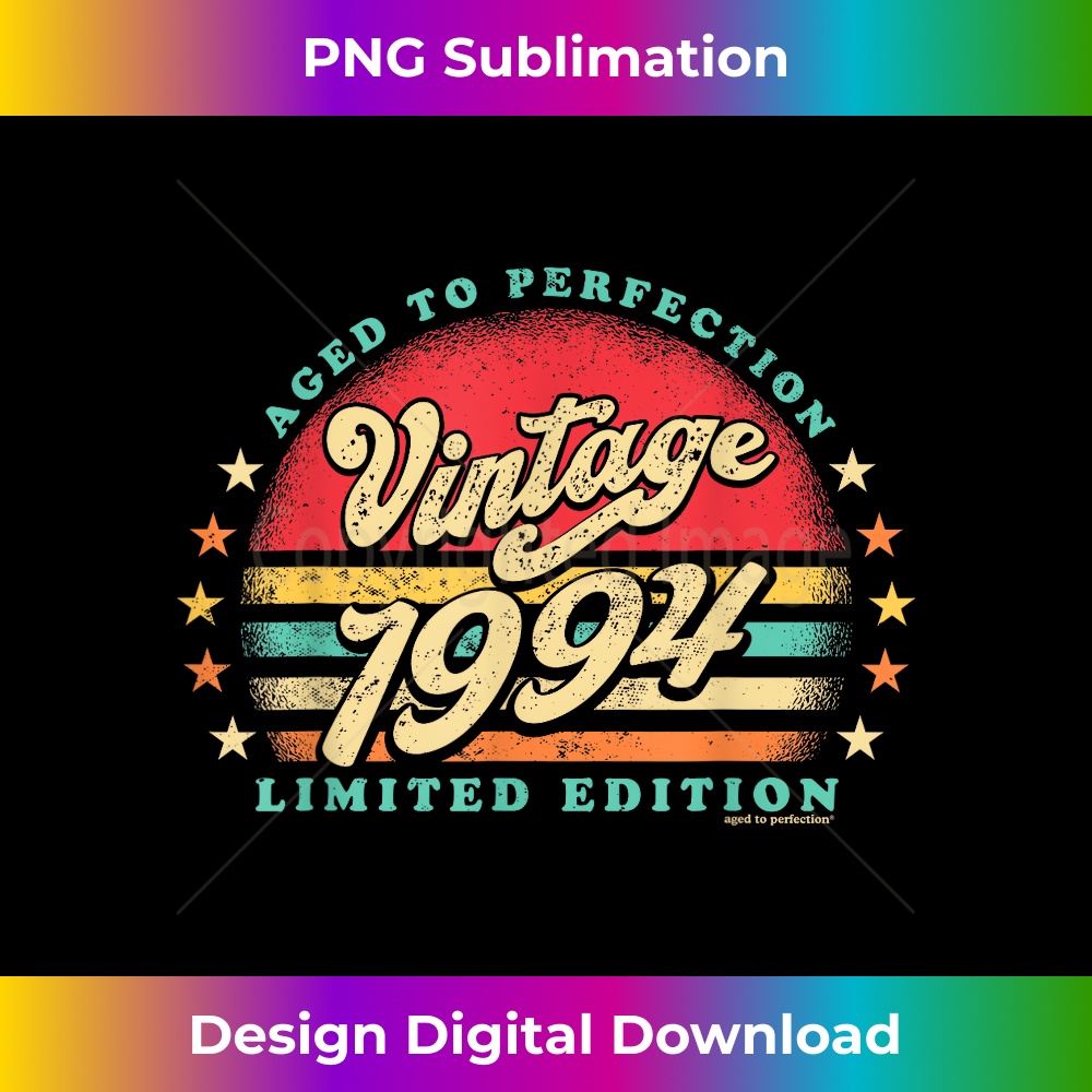 29th Birthday 1994 aged to perfection born in 90s retro sun | Inspire ...