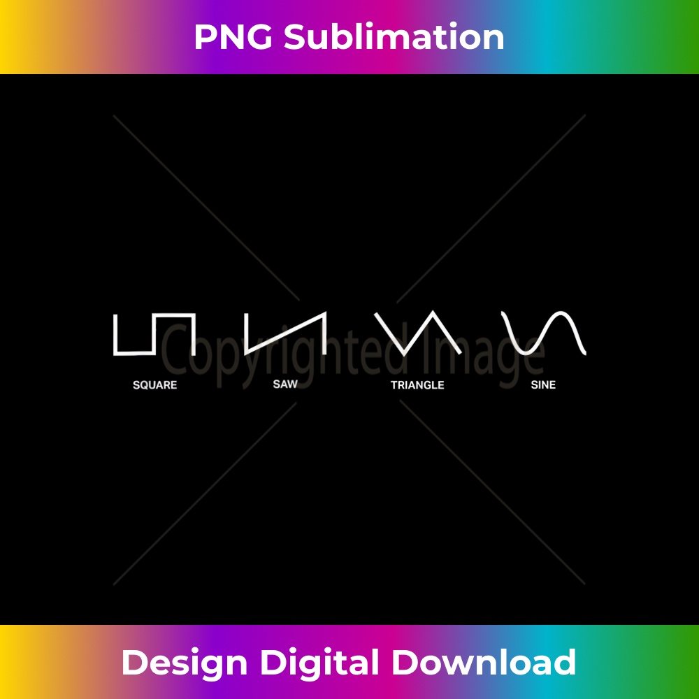 Synthesizer Audio Waveform 2 - Artistic Sublimation Digital | Inspire ...