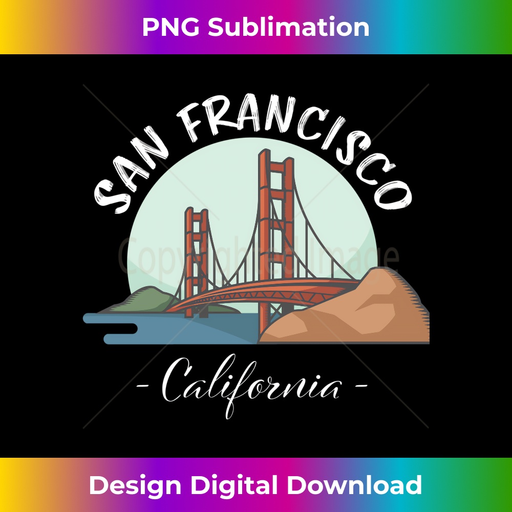 California - San Francisco Golden Gate Bridge Souvenir | Inspire Uplift