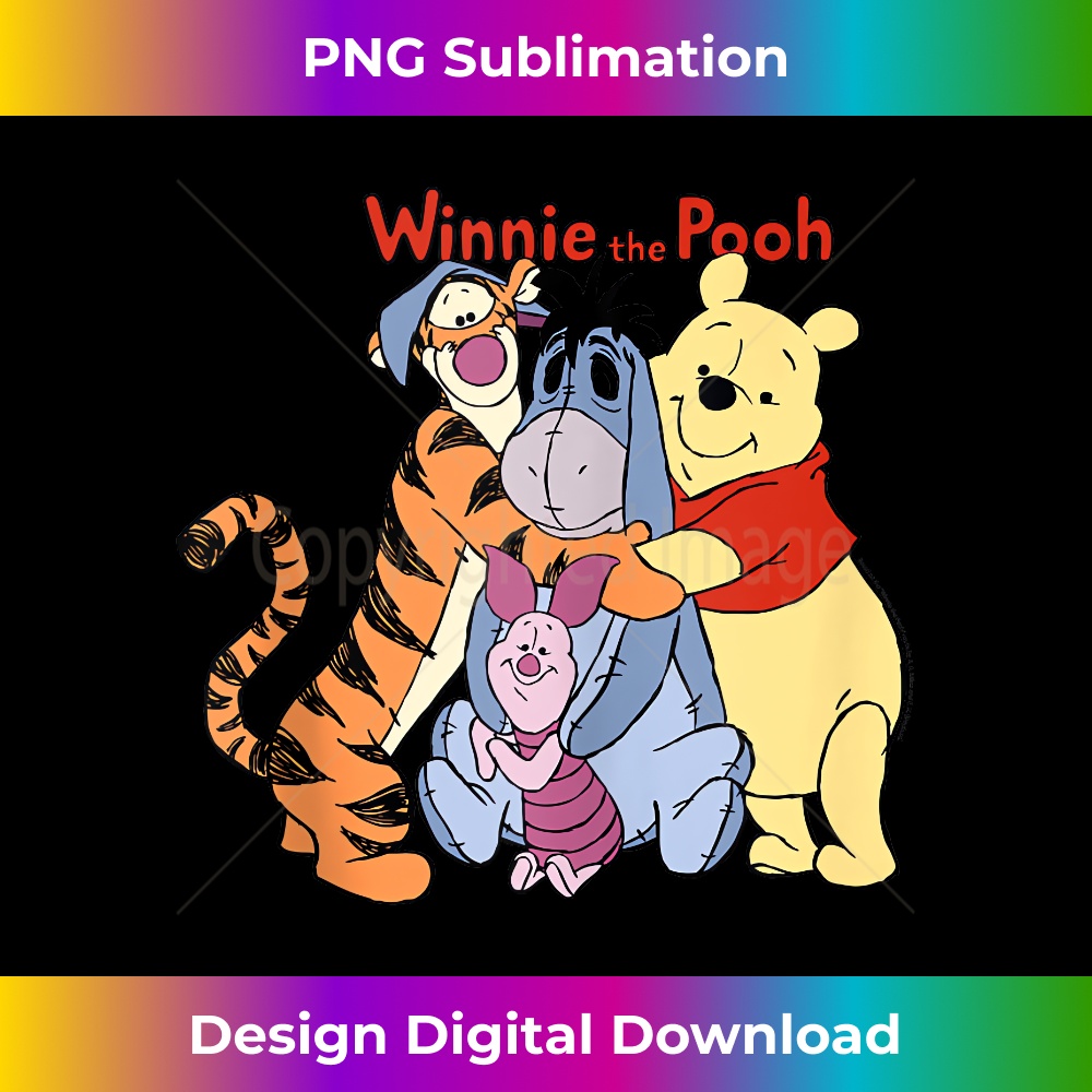 Disney Winnie The Pooh Group Shot Hug - Special Edition Subl | Inspire ...