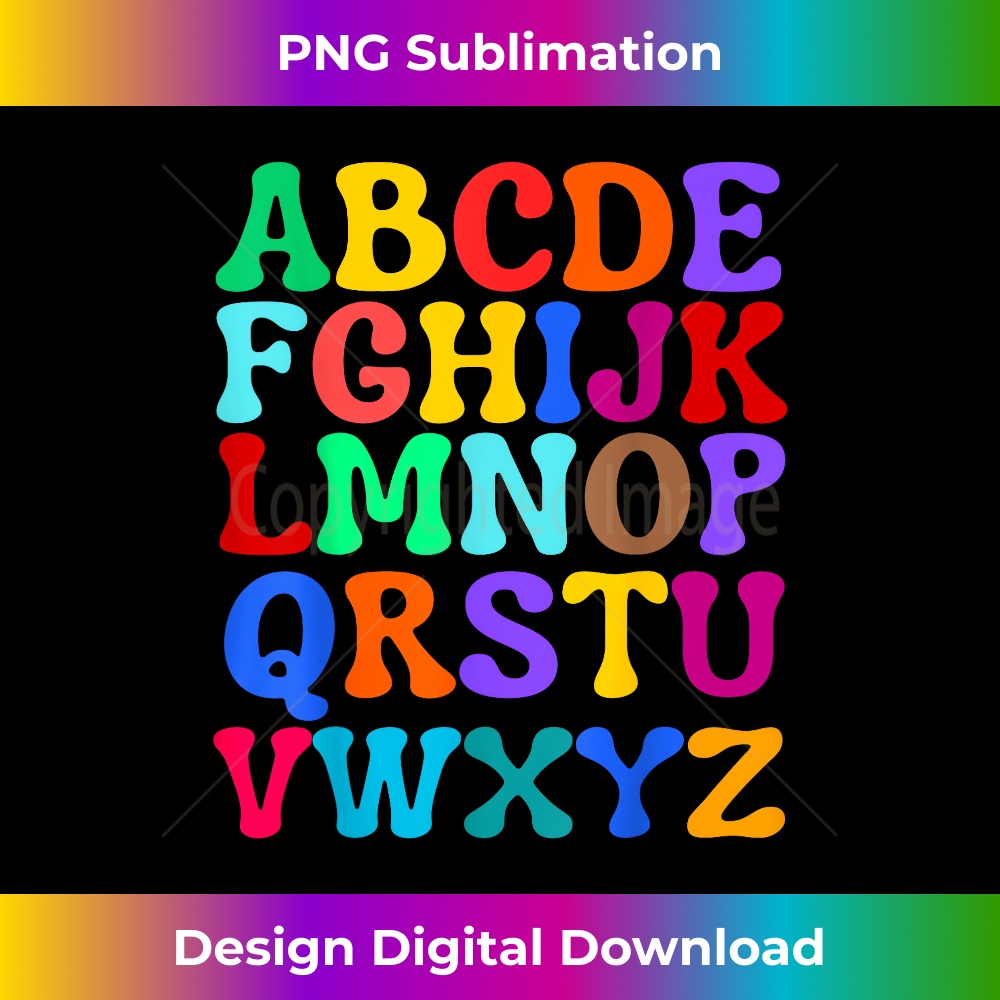 Colorful Uppercase Letters Alphabet learn ABCs boy girl kids | Inspire ...