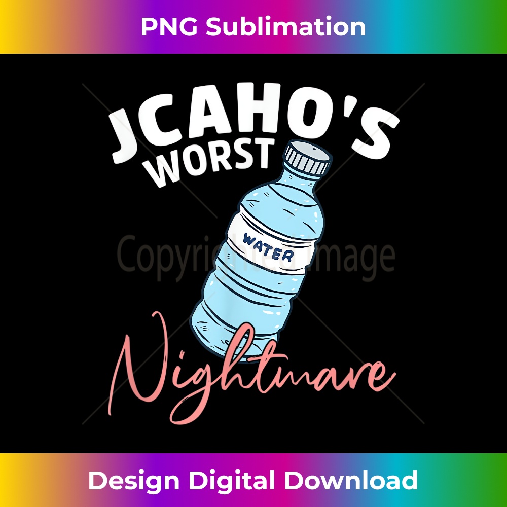 Jcaho's Worst Nightmare Funny Nurse Nursing Water Bottle - E | Inspire ...