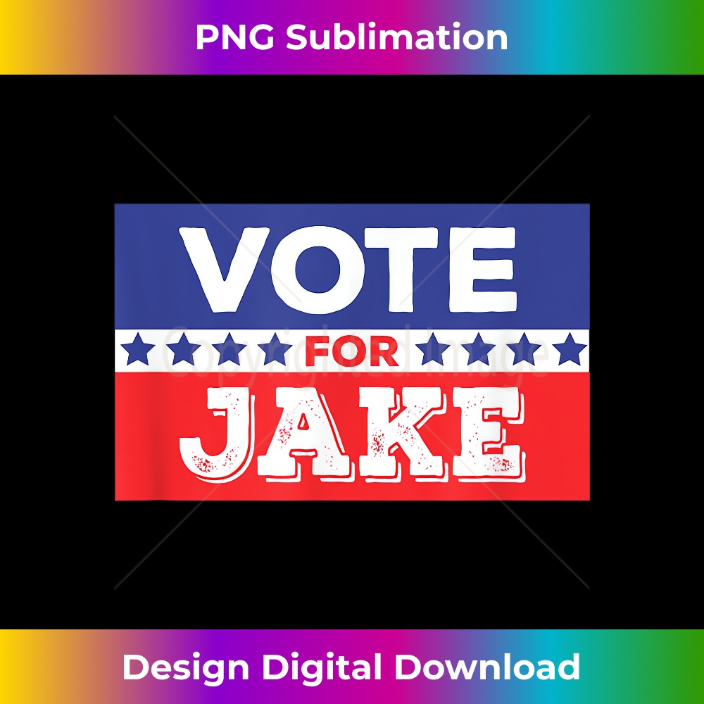 Vote for Jake Red White and Blue with Stars 1 - PNG Transpar | Inspire ...