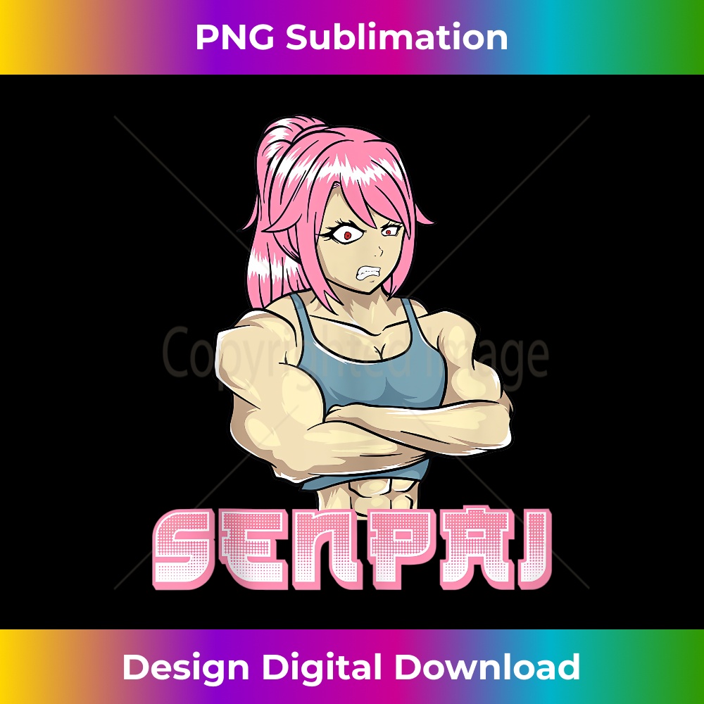 Senpai Muscle Muscular Girl Gym Workout Manga Japanese Anime | Inspire ...