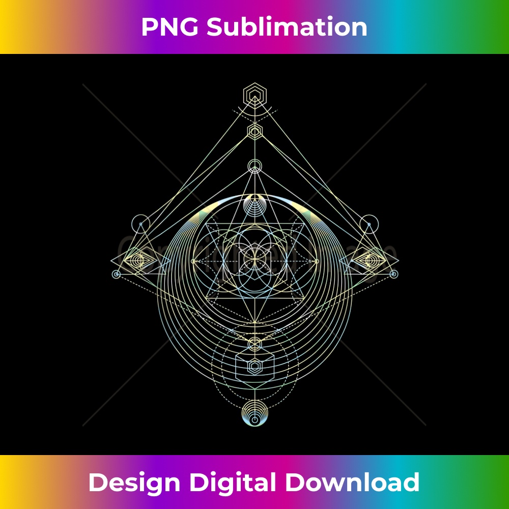 Geometric Circle Shapes Angles Pattern - Sacred Geometry | Inspire Uplift