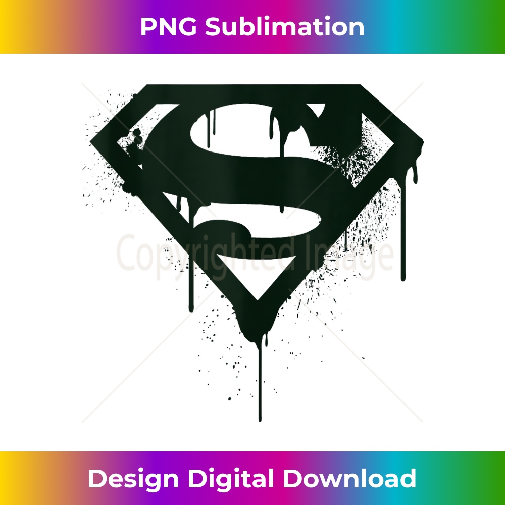 DC Superman Logo Doomsday Graffiti - Sublimation-Ready PNG F | Inspire ...