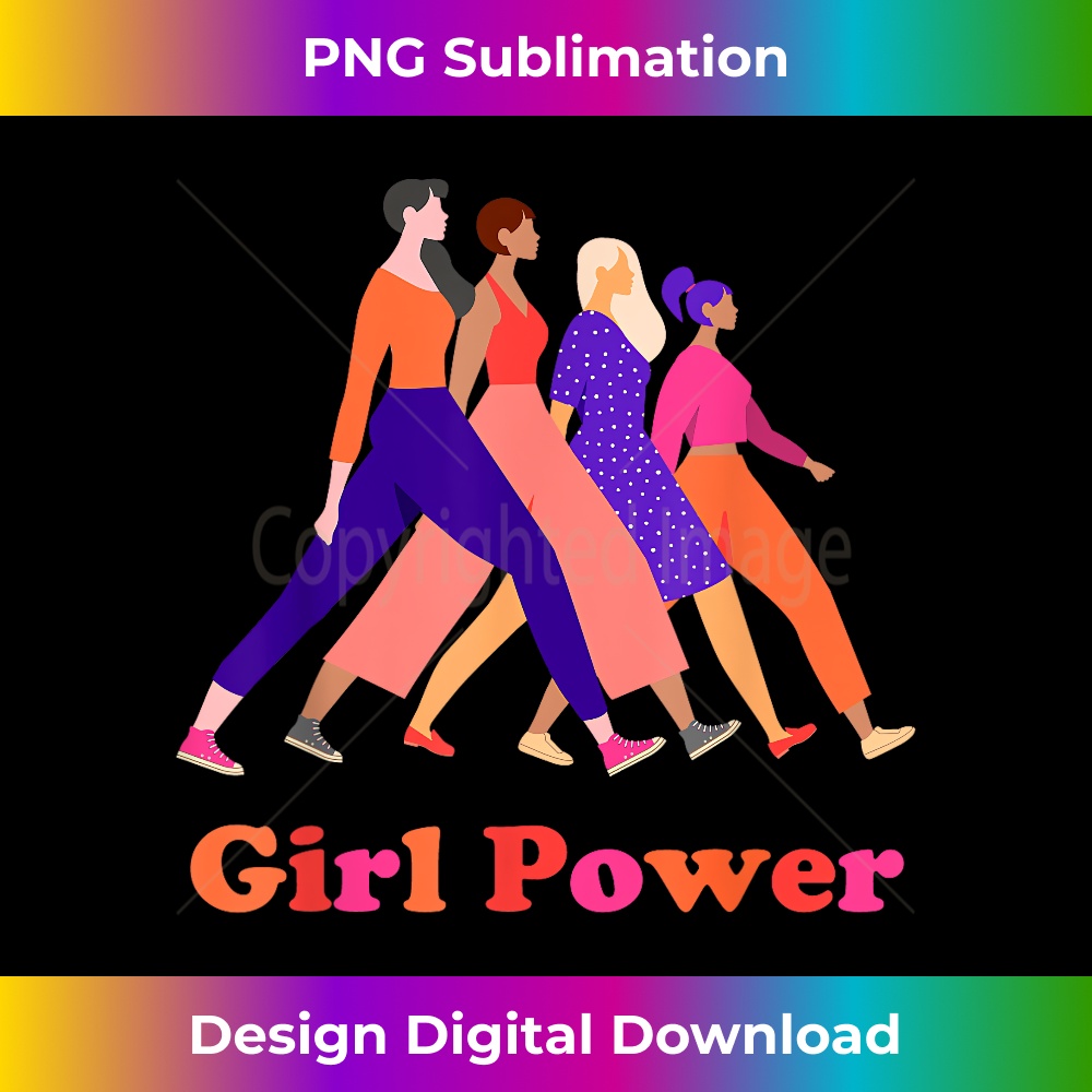 Girl Power GRL PWR Feminist - High-Resolution PNG Sublimatio | Inspire ...