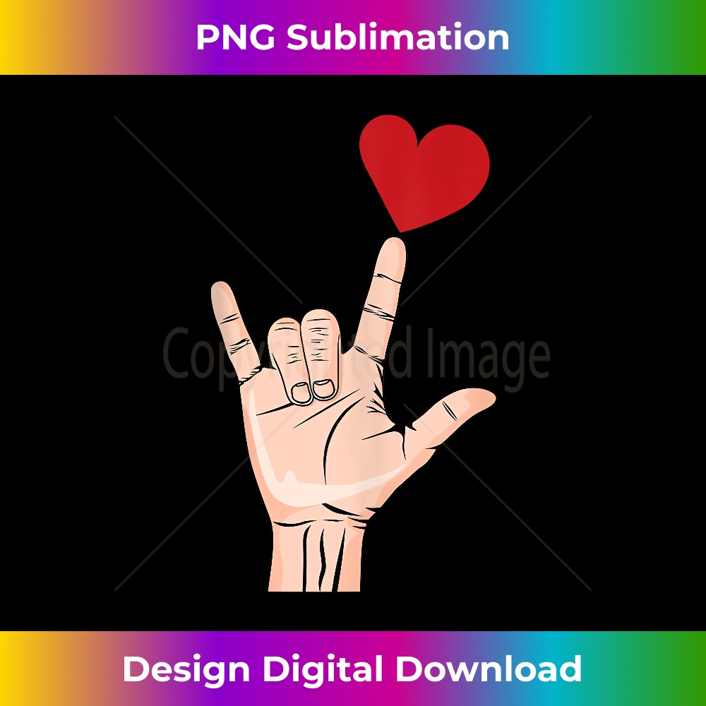 ASL I Love You Hand Sign Language Heart Valentine's Day - Sl | Inspire ...