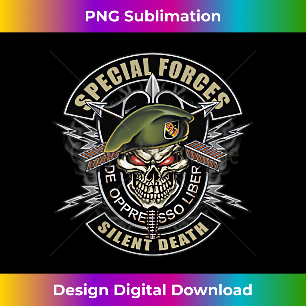 US Special Forces Silent Death De Oppresso Liber Patch - Ret | Inspire ...