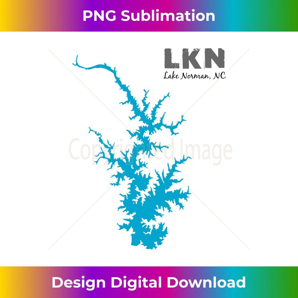 LKN Lake Norman North Carolina State Gift Map of Lake Norman | Inspire ...