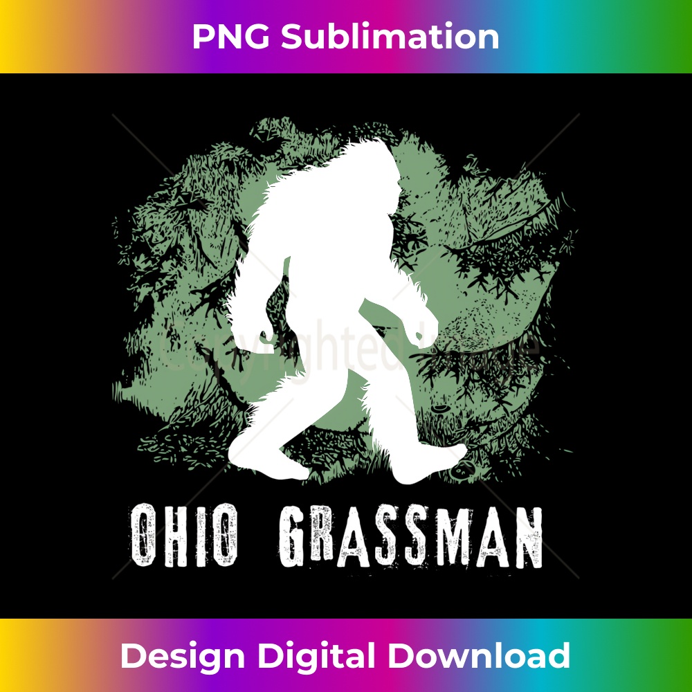 Bigfoot Grassman Cryptid Ohio Valley Park Sasquatch Long Sle | Inspire ...
