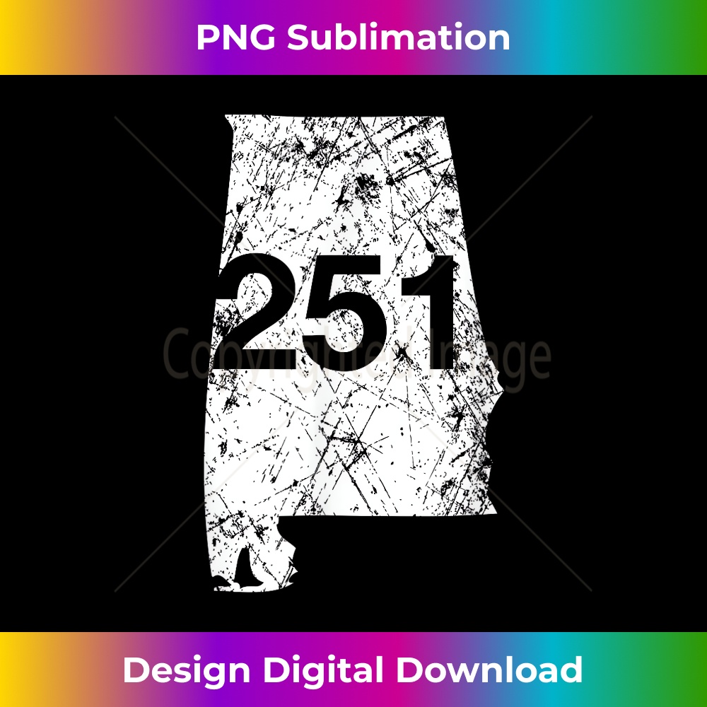 Mobile Area Code 251 State of Alabama Hometown Souvenir Gift | Inspire ...