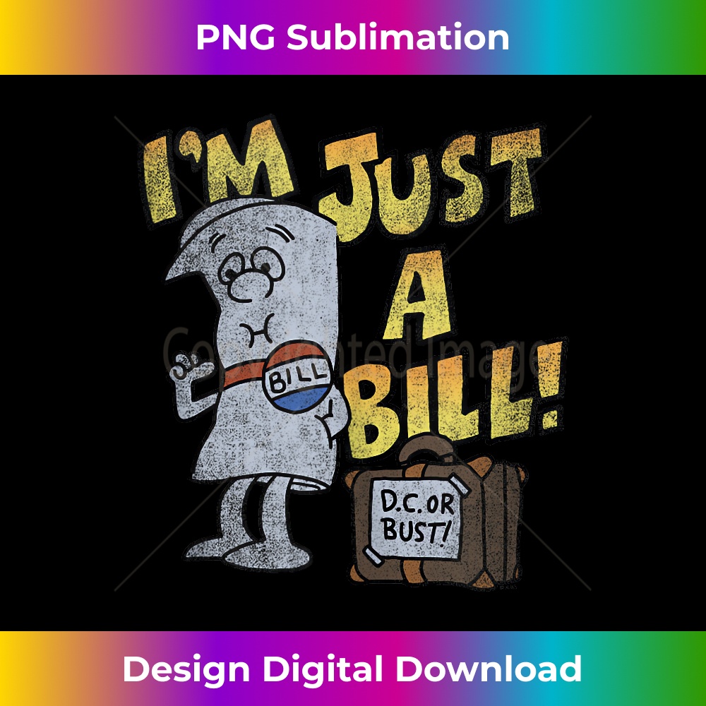Schoolhouse Rock I'm Just A Bill Tank Top 2 - Signature Subl | Inspire ...