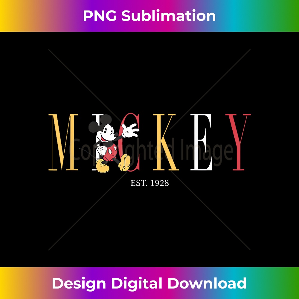 Disney Mickey And Friends Mickey Mouse Est. 1928 Simple Text | Inspire ...