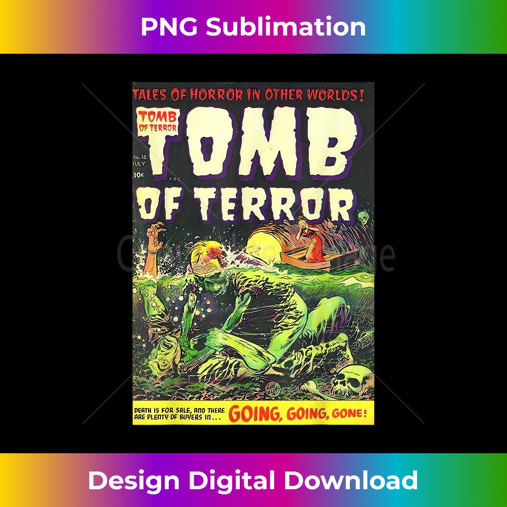Tomb of Terror 16 Horror Comic Book Cover 1 - Sublimation-Re | Inspire ...