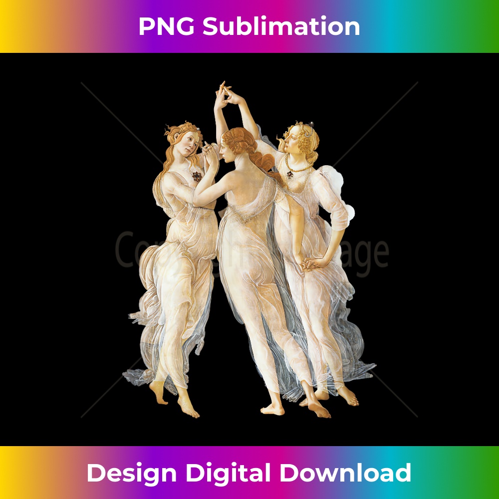 Aesthetic Sandro Botticelli - Three Graces from Primavera | Inspire Uplift