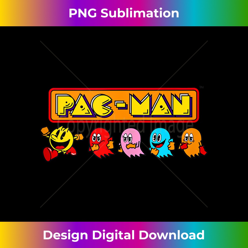 PAC-MAN 1 - Retro PNG Sublimation Digital Download | Inspire Uplift