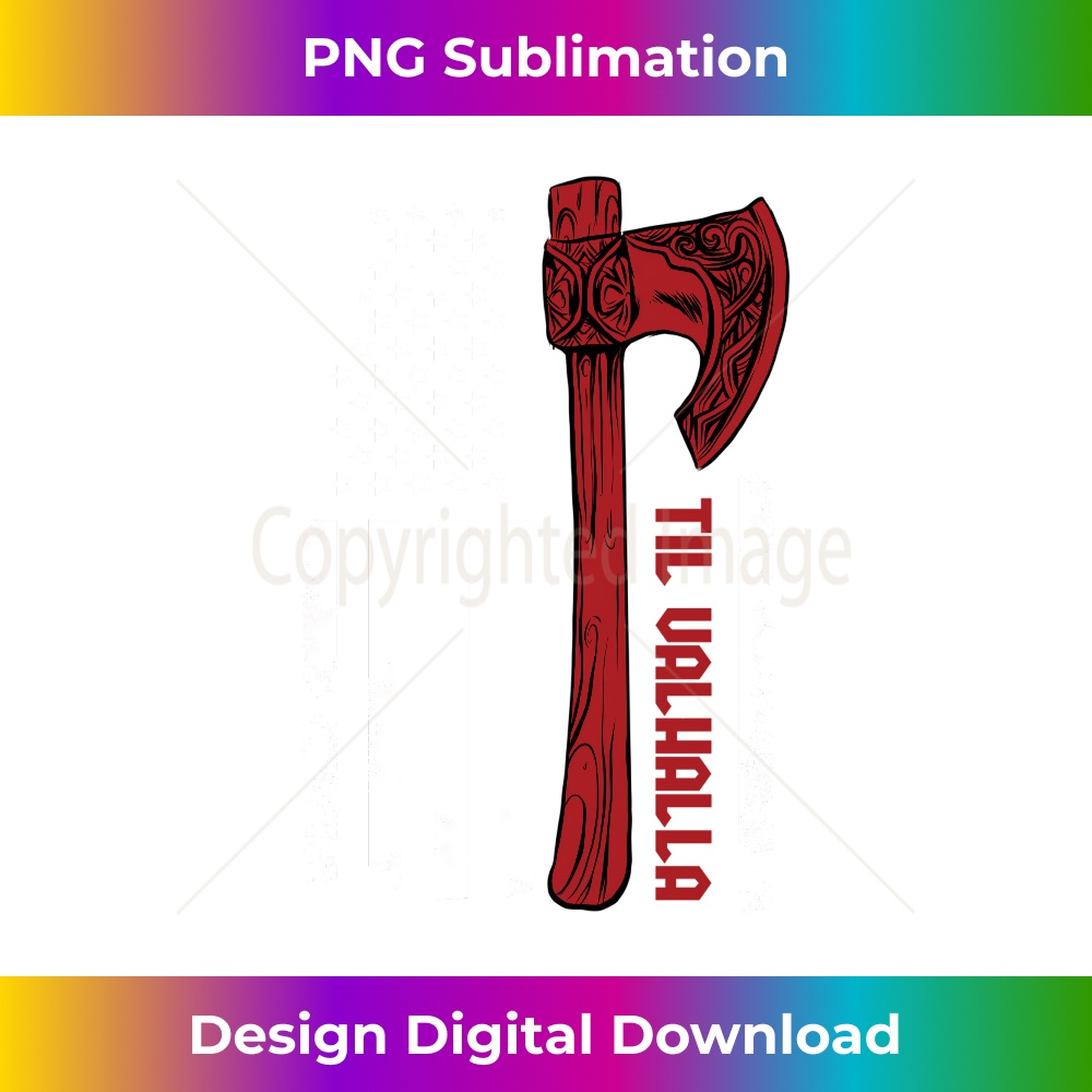 American Viking Axe Flag - Til Valhalla - Norse Mythology | Inspire Uplift