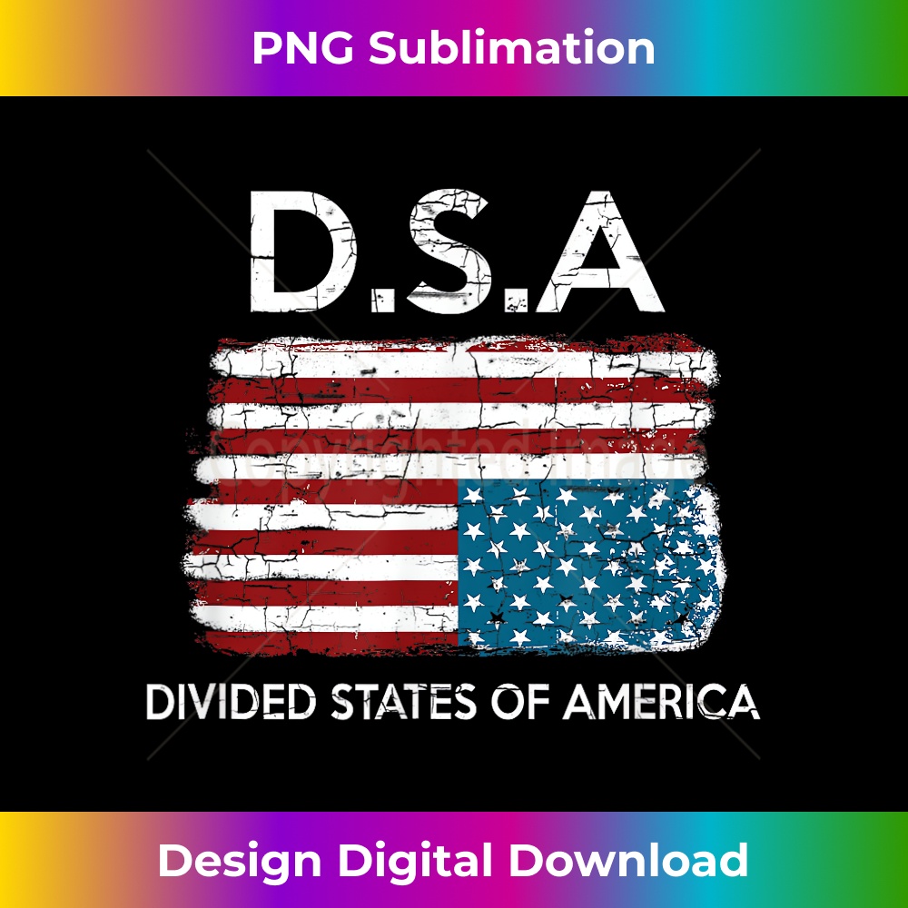 D.S.A Divided States of America Upside Down Flag - Modern Su | Inspire ...