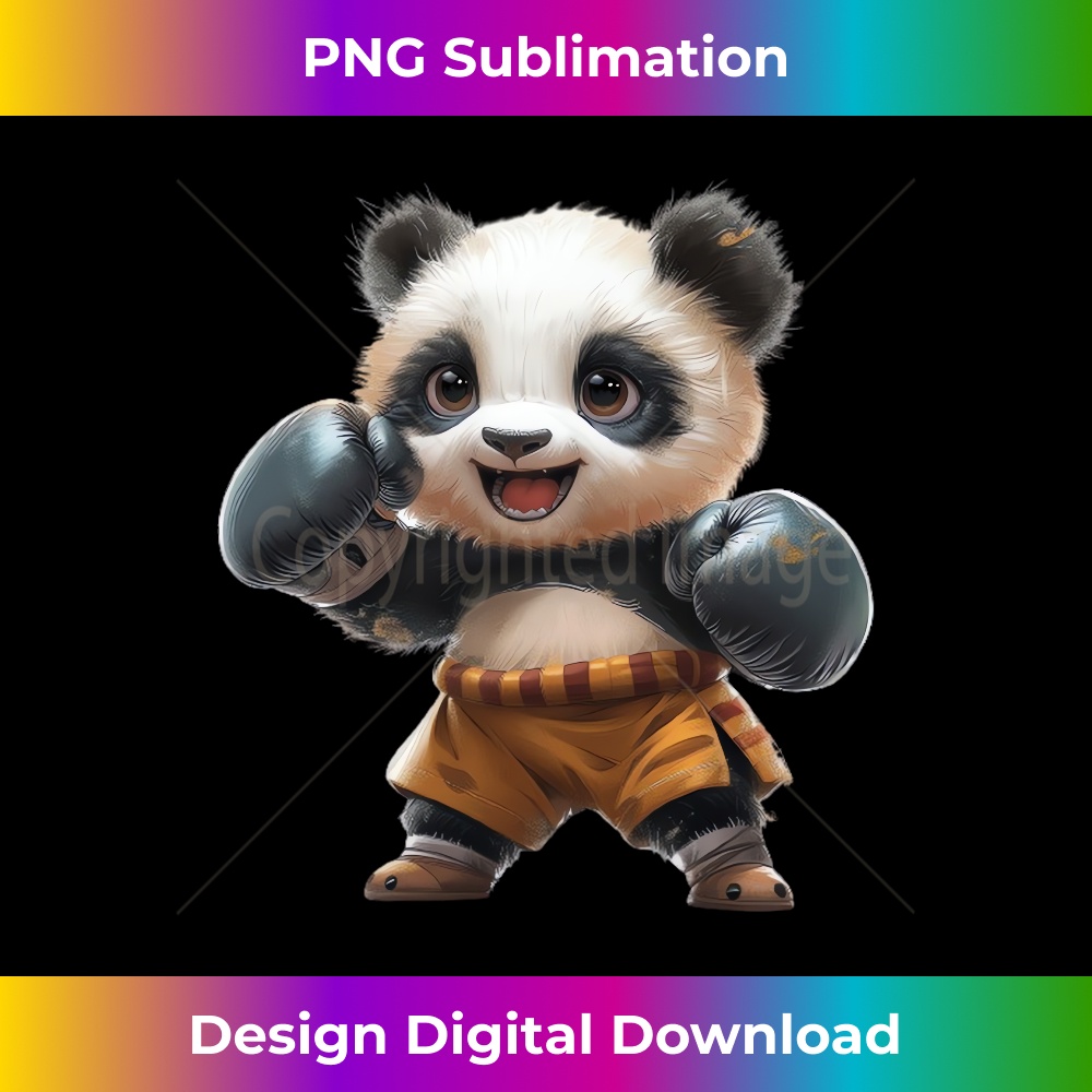 Scary Panda Bear Boxer Boxing Fight Ring Fighter Animal Long | Inspire ...