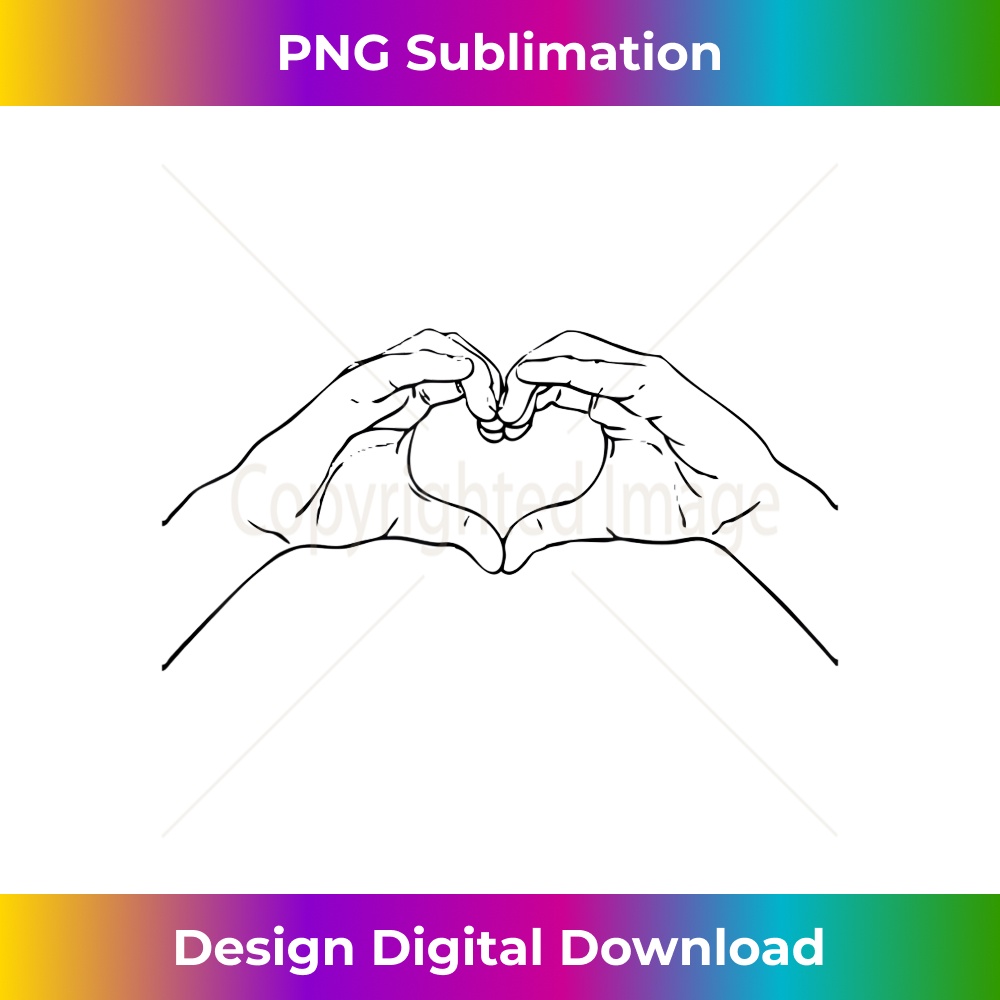 Hands Making Heart Shape Love Sign Language Valentine's Day | Inspire ...