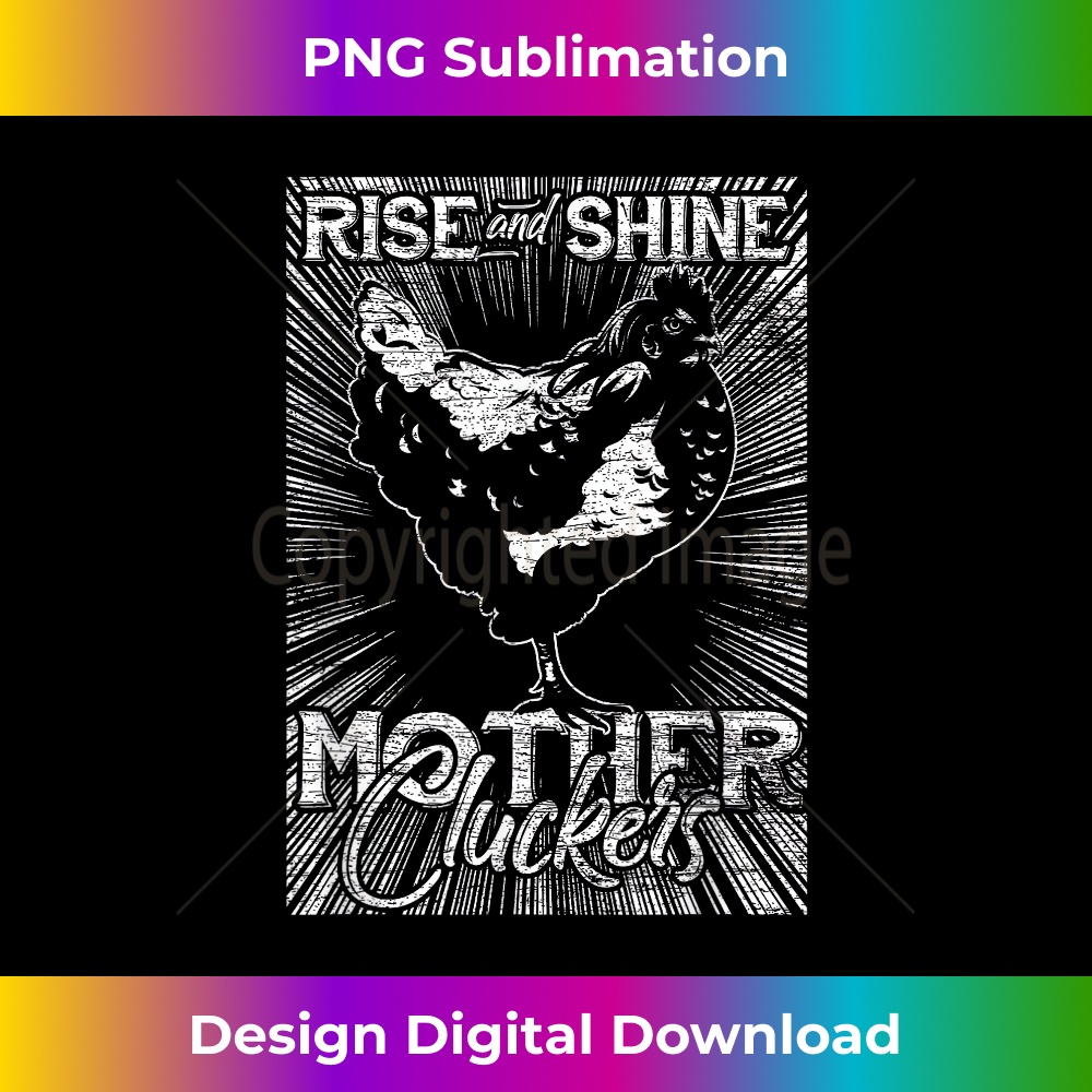 Rise And Shine Mother Cluckers Chicken 1 - Artistic Sublimat | Inspire ...