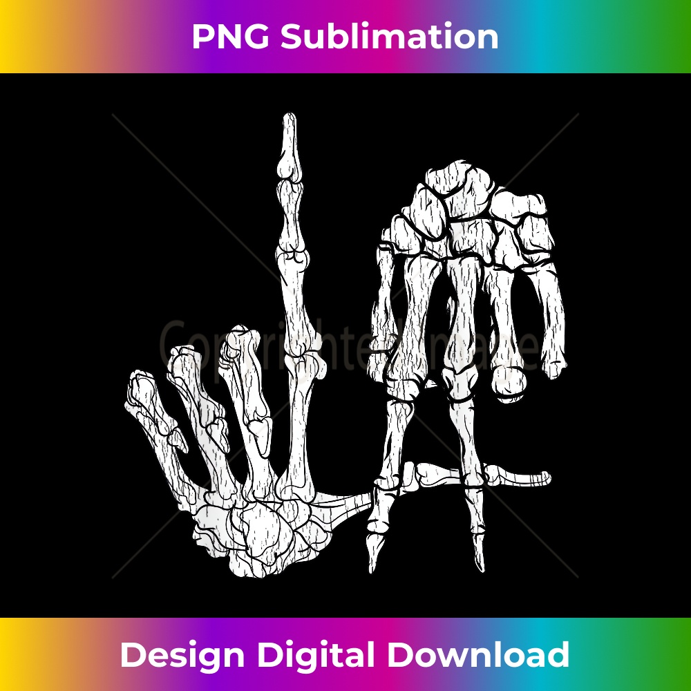 Retro LA Hands Skeleton Los Angeles Hand Sign Halloween 1 - | Inspire ...