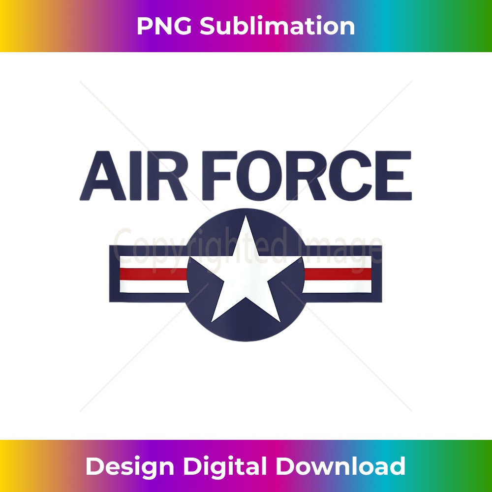 Air Force Vintage Roundel - Retro PNG Sublimation Digital Do | Inspire ...
