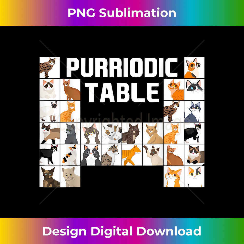 Purriodic Table Cat Science Funny Periodic Table Science 1 - | Inspire ...