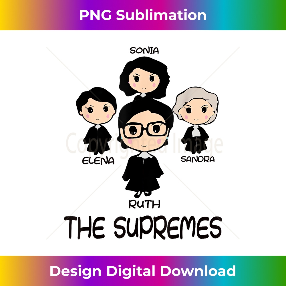 THE SUPREMES Supreme Court Justices RBG cute 1 - Instant PNG | Inspire ...