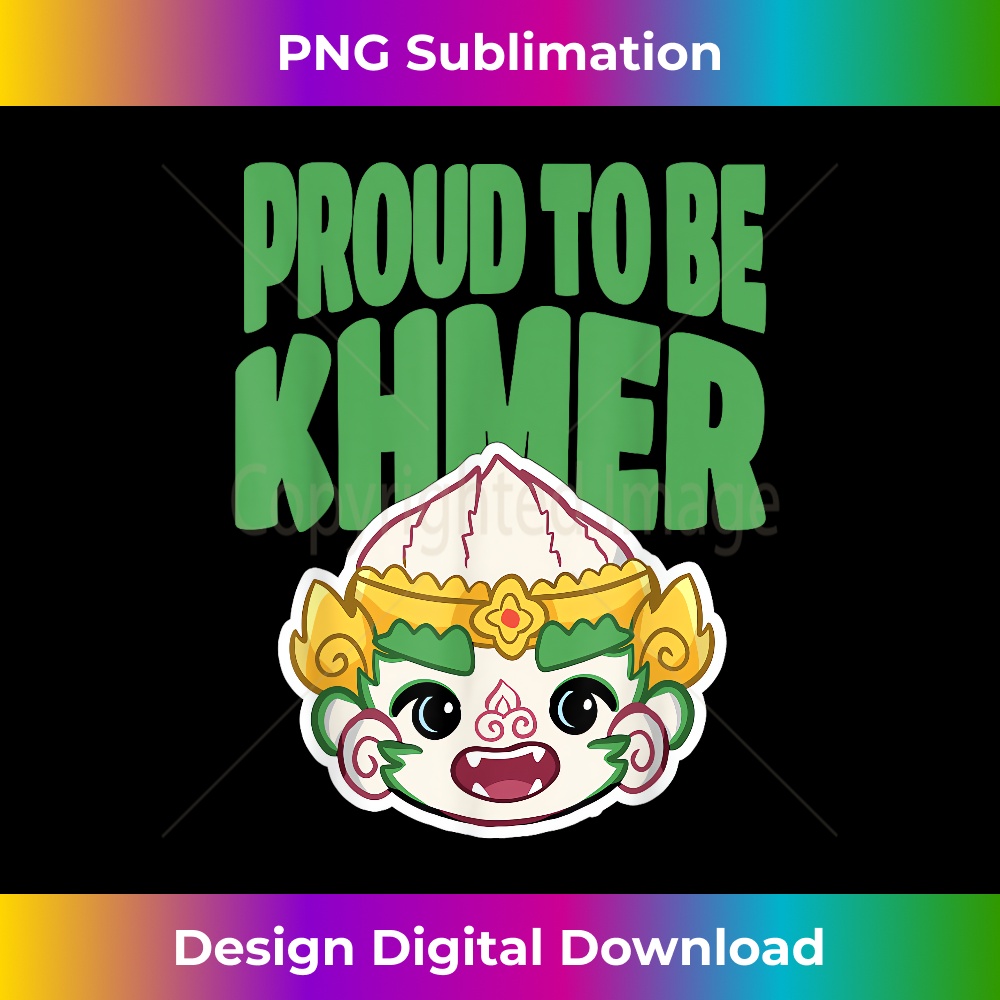 Proud To Be Khmer Chibi Cambodian Hanuman King 2 - PNG Trans | Inspire ...