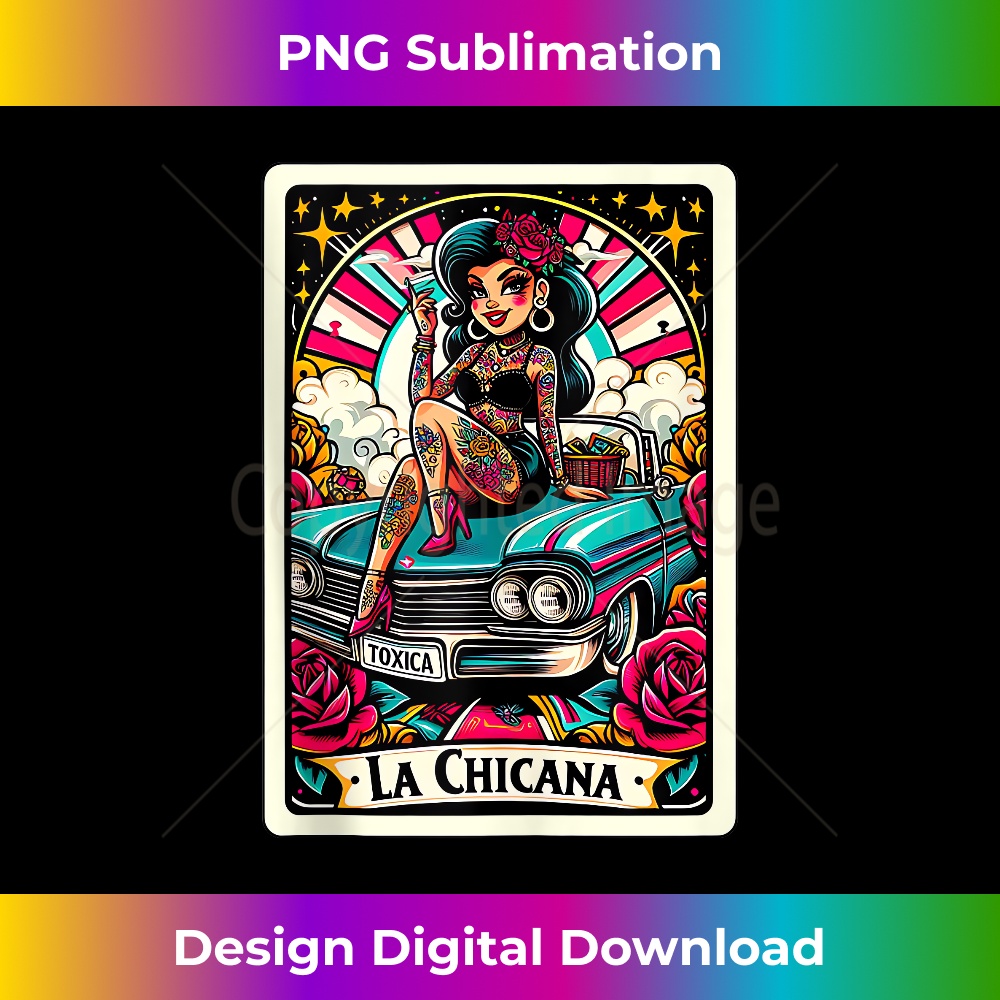 La Toxica Mexican Tarot Card Latina Woman Hispanic Chicana 1 | Inspire ...