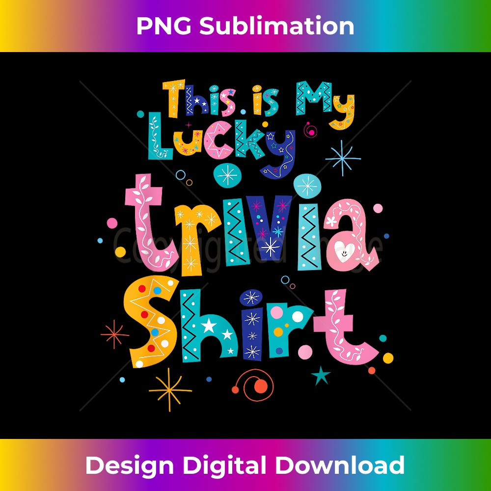 Lucky Trivia Outfit Pub Quiz Game Trivia Night 1 - Modern Su | Inspire ...