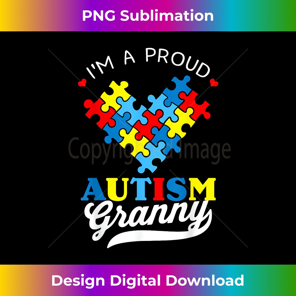 I'm A Proud Granny Autism Awareness Autistic Grandchild 1 - | Inspire ...