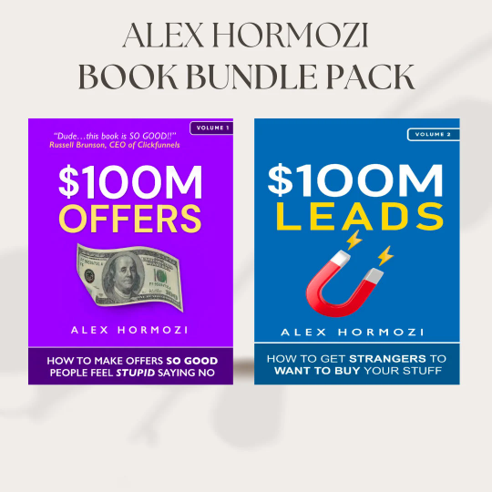 100M Leads & Offers : Alex Hormozi Bundle Pack PDF Digital D | Inspire Uplift