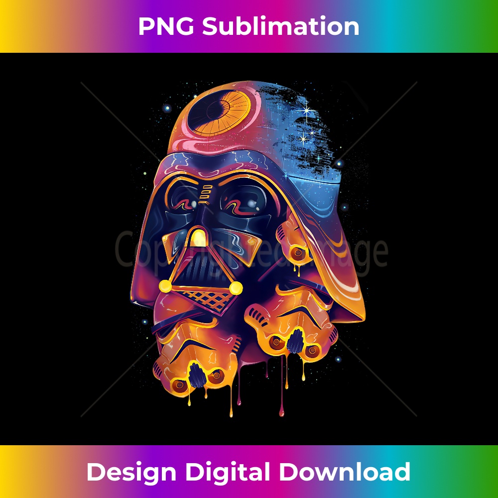 Star Wars Darth Vader Trooper Helmets Psychedelic Drip Tank | Inspire ...