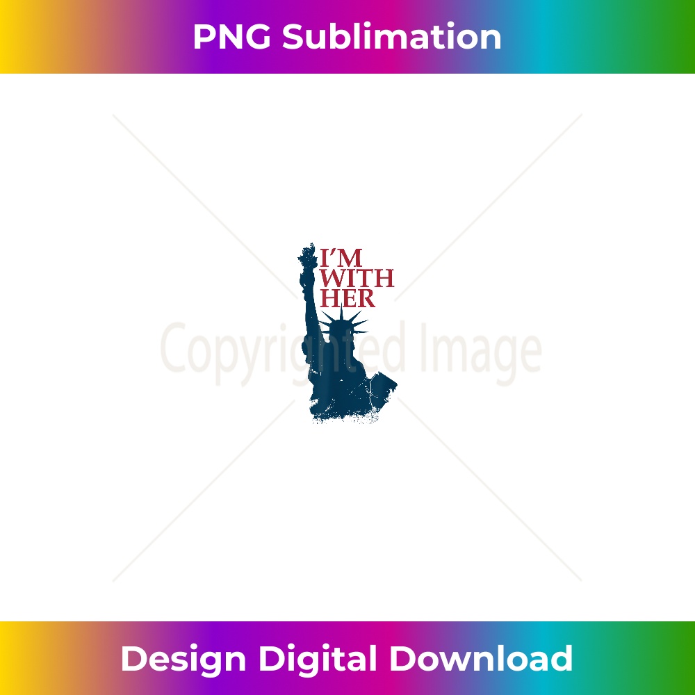 I'm With Her Statue of Lady Liberty Patriotic 4th of July - | Inspire ...