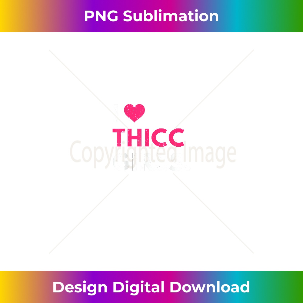 I Love Thicc Girls I Heart Thicc Girls Funny Men's Saying - | Inspire ...