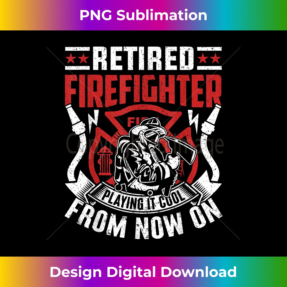 Retired Firefighter Fireman Retirement Party Gift - High-Res | Inspire ...