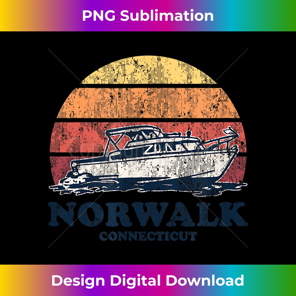 Norwalk CT Vintage Boating 70s Retro Boat Design - Trendy Su | Inspire ...