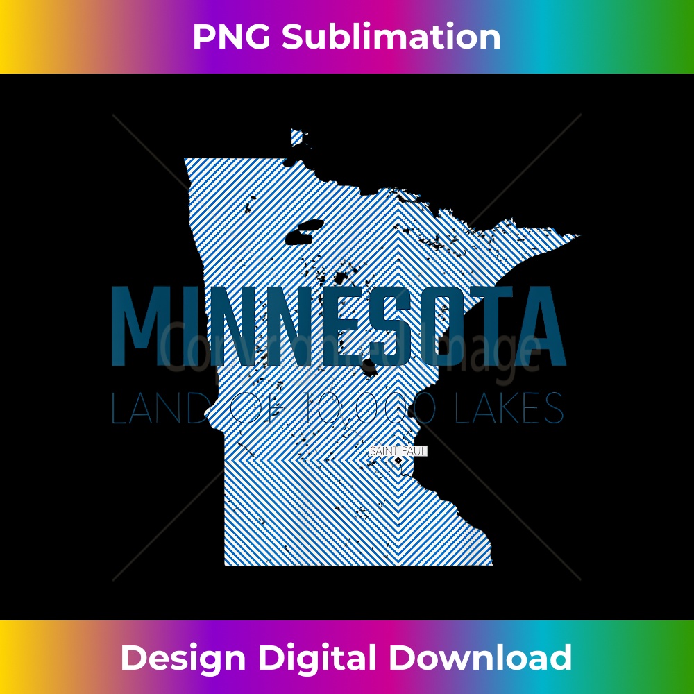 Cool Minnesota Map the Land Of 10000 Lakes North Star State | Inspire ...
