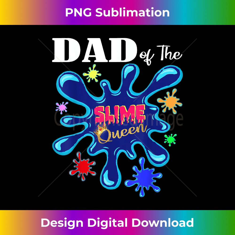 Slime Father Matching Birthday Party Dad of The Slime Queen | Inspire ...