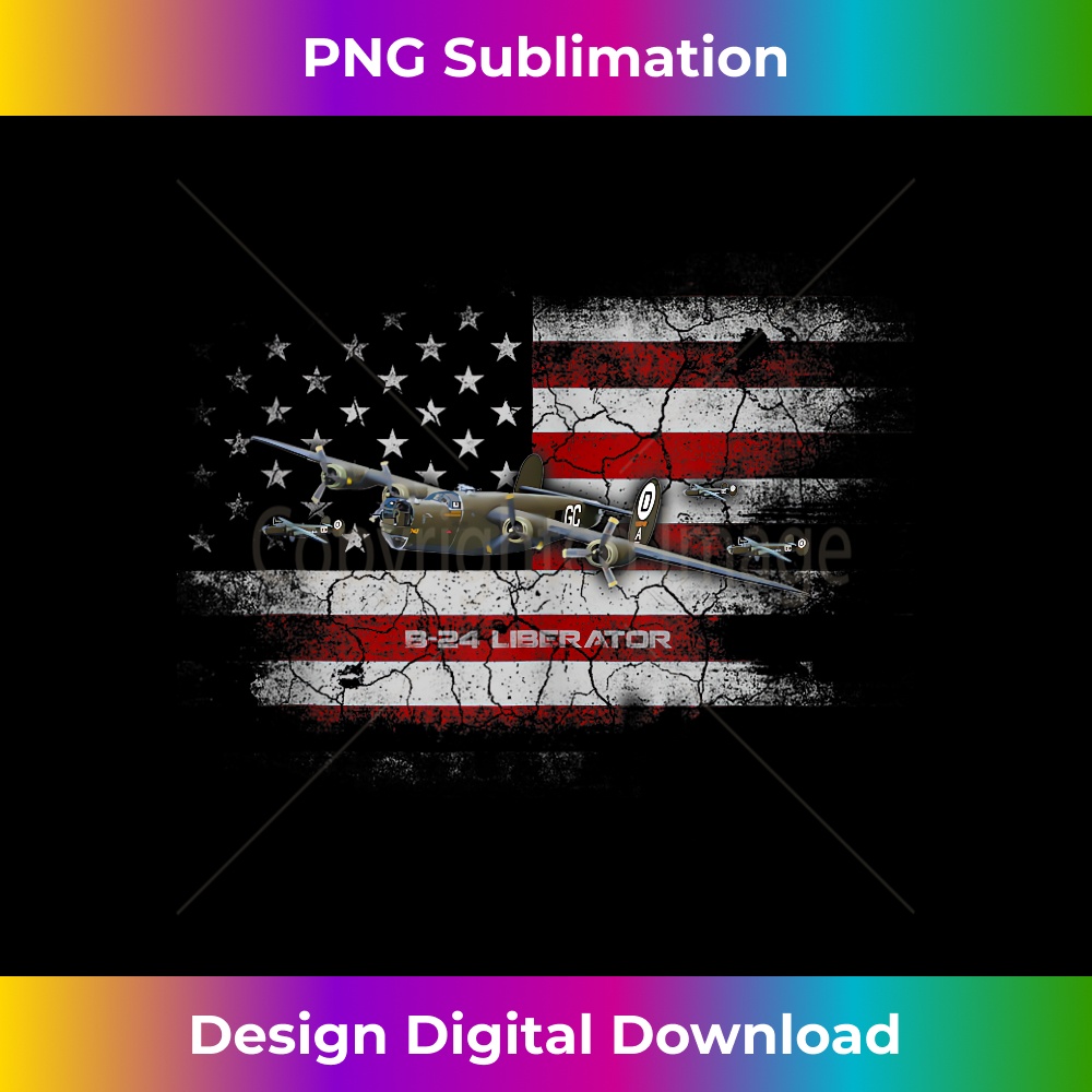 WW2 Aviation B-24 Liberator American Heavy Bomber Gift Tank | Inspire ...