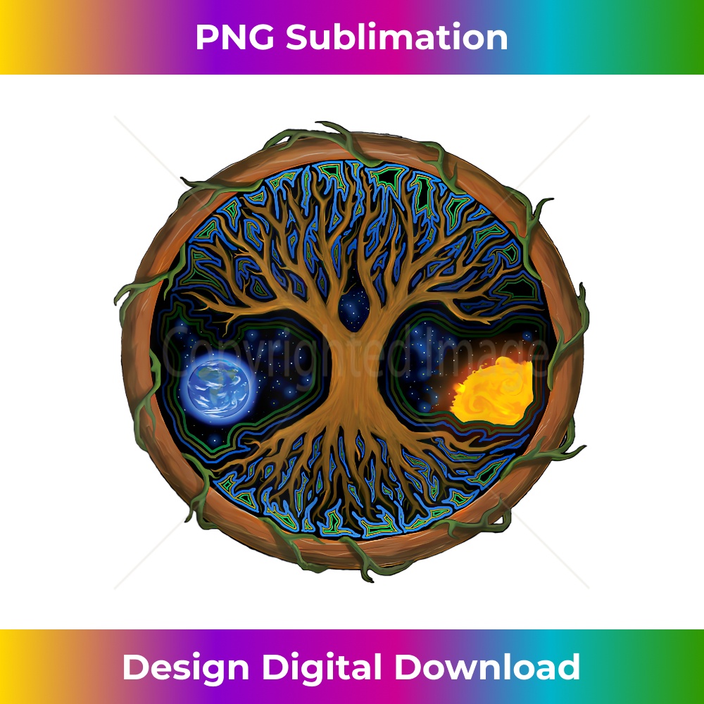 Astral Tree of Life Shirt - Celtic Tree Viking Yggdrasil Tee | Inspire ...