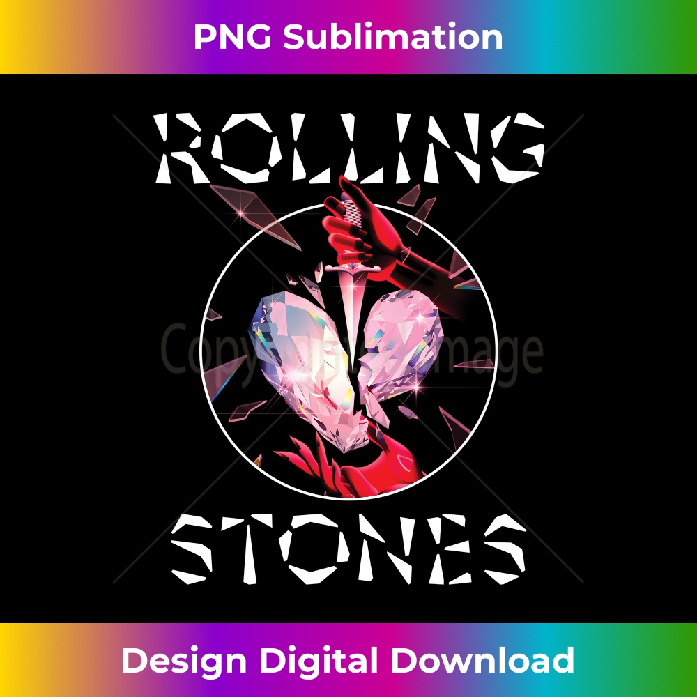 Official The Rolling Stones HD Prism Heart Long Sleeve - Pre | Inspire ...