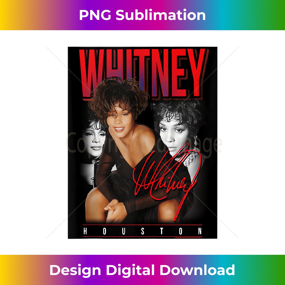 Whitney Houston Retro Photo Collage Tank Top 1 - PNG Transpa | Inspire ...