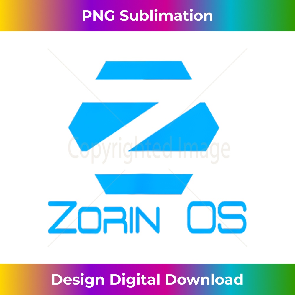 Linux Zorin OS tee with Blue Tagline and Logo Open Source Os | Inspire ...