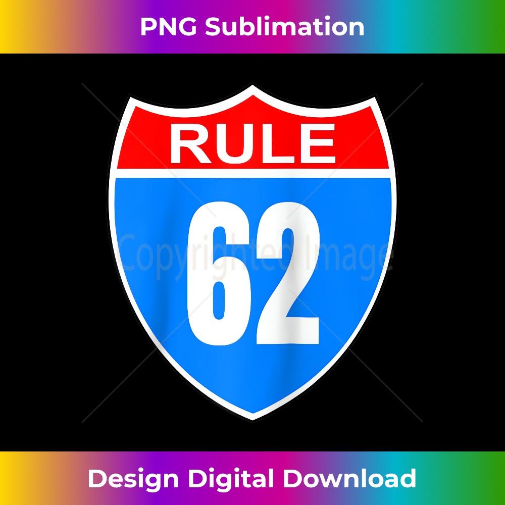 Rule 62 AA NA Sayings & Slogans Tee Raglan Baseball Tee - Ae | Inspire Uplift